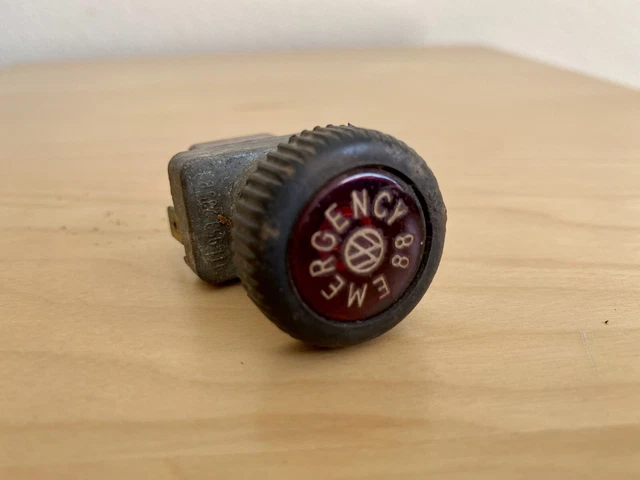 VW BUG T1 Beetle Hazard Emergency Switch OEM 66 Only COMPLETE 111953505 ...