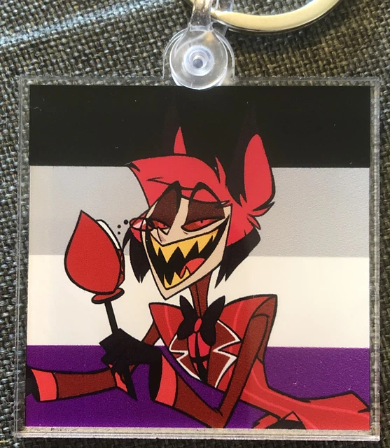 HAZBIN HOTEL KEYRING Alastor Helluva Boss Vivzipop Demon Hell EUR 7,12 ...