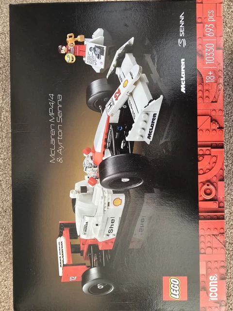 LEGO ICONS: MCLAREN Mp4/4 & Ayrton Senna (10330) £42.30 - PicClick UK