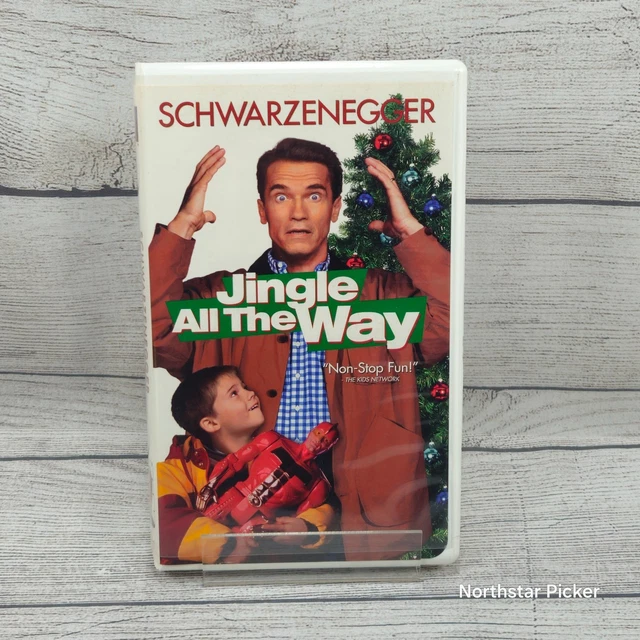 VTG JINGLE ALL the Way (VHS. 1996, Clamshell) Authentic | Arnold ...