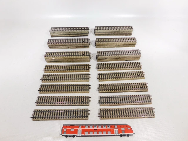 40X MÄRKLIN H0 AC 5106 Pièce De Rail M-Gleis Droite 18 Cm #DN583-3 EUR ...