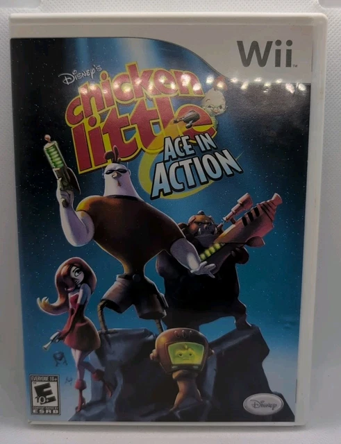 DISNEY'S CHICKEN LITTLE: Ace in Action (Nintendo Wii, 2006)-Complete £7 ...
