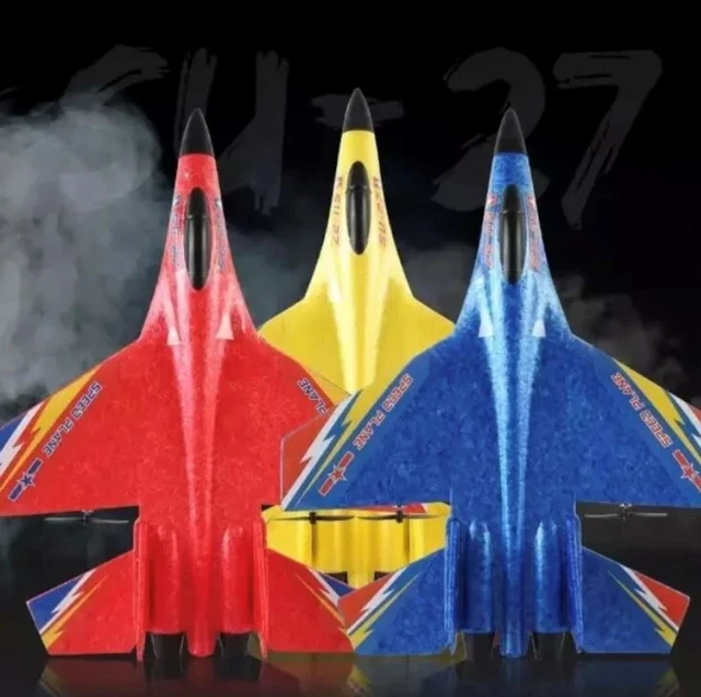 RC FOAM PLANE Model SU27 Fighter Jet Remote Control Aircraft UK 🇬🇧 ...