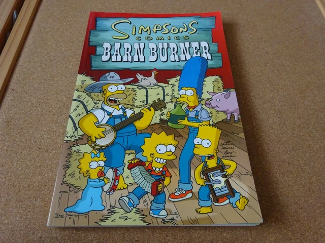 SIMPSONS COMICS BARN BURNER The Simpsons Graphic Novel (Matt Groening ...