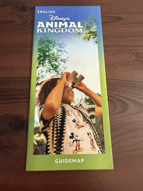 DISNEY WORLD ANIMAL Kingdom Park Guidemap Map Brochure 3/2025 $2.35 ...
