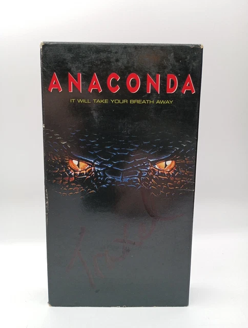 ANACONDA (VHS, 1997) Jennifer Lopez Ice Cube Eric Stoltz Jon Voight £8. ...