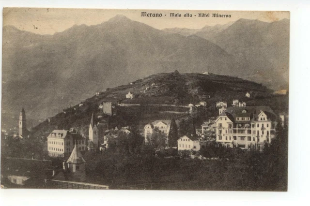CARTOLINA MERANO MAIA Alta Hotel Minerva 1931 viaggiata Alto Adige EUR ...