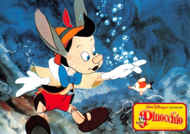 PINOCCHIO ORIGINAL AUSHANGFOTO Walt Disney / Hamilton Luske / Ben ...