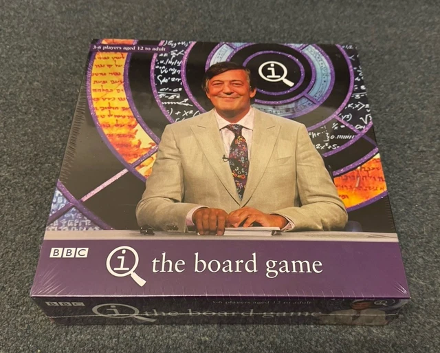 BBC QI THE Board Game. Stephen Fry Trivia Quiz Show. 3-6 Player 12+ New ...