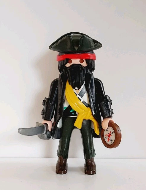 PLAYMOBIL JACK SPARROW Pirates des Caraïbes bateau île trésor ...