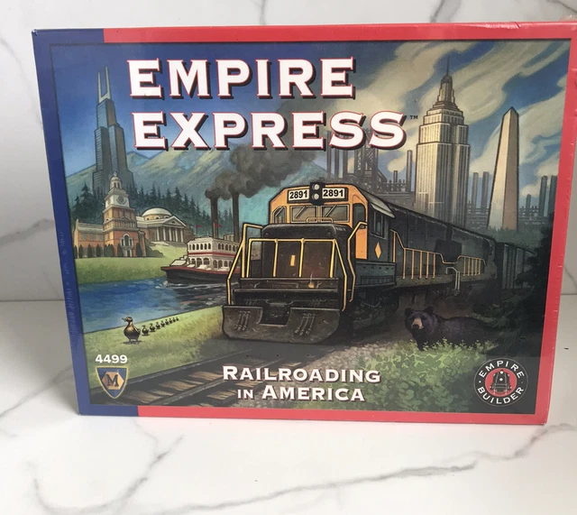 NEW! EMPIRE EXPRESS Railroading Across America by Mayfair Games Shrink ...