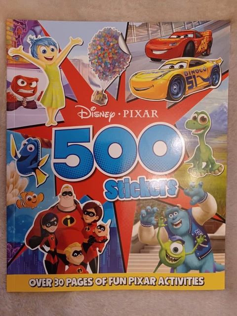 DISNEY PIXAR STICKER Activity Book 500 Stickers 30 Pages Brand New RRP ...
