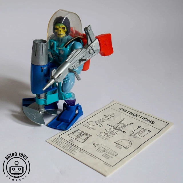 MASTERS OF THE Universe Scubattack - 100% completo completo Skeletor ...