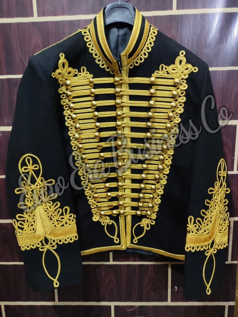 NAPOLEONIC ADAM ANT Style Hussars Military Uniform Pelisse Tunic Jacket ...