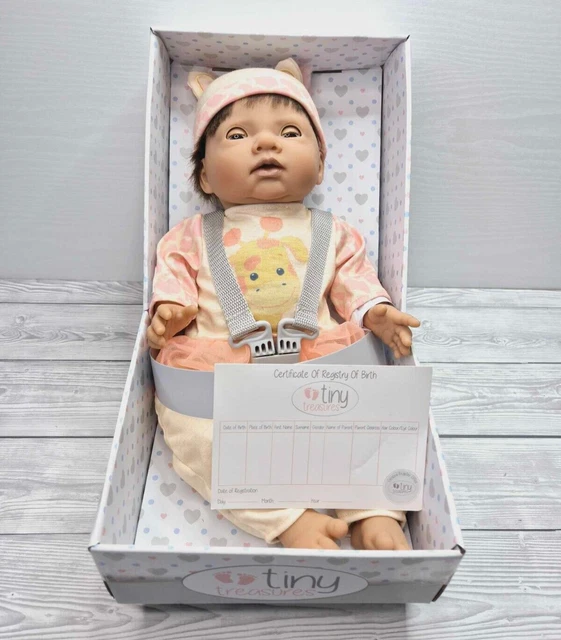 CHAD VALLEY TINY Treasures 30cm Doll With Birth Certificate & Free ...