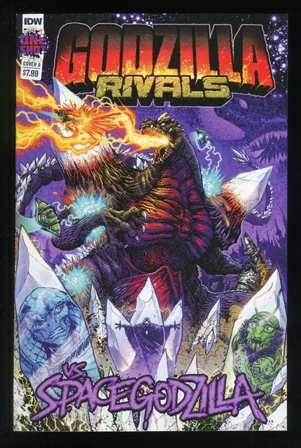 GODZILLA RIVALS VS SpaceGodzilla A One-Shot Comic IDW Kaiju King of the ...