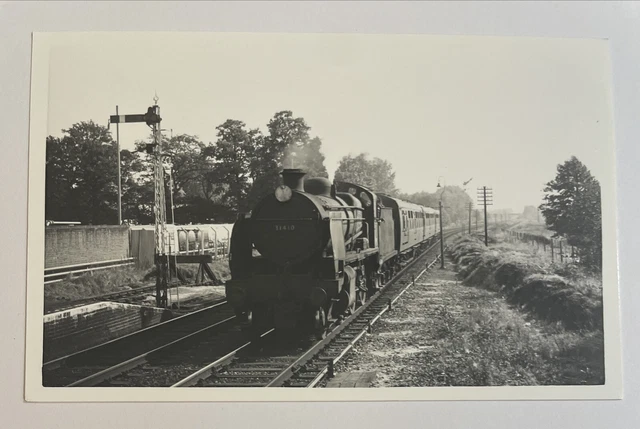 BR RAILWAY LOCOMOTIVE Photograph - 31410 North Camp - E1051 £3.50 ...