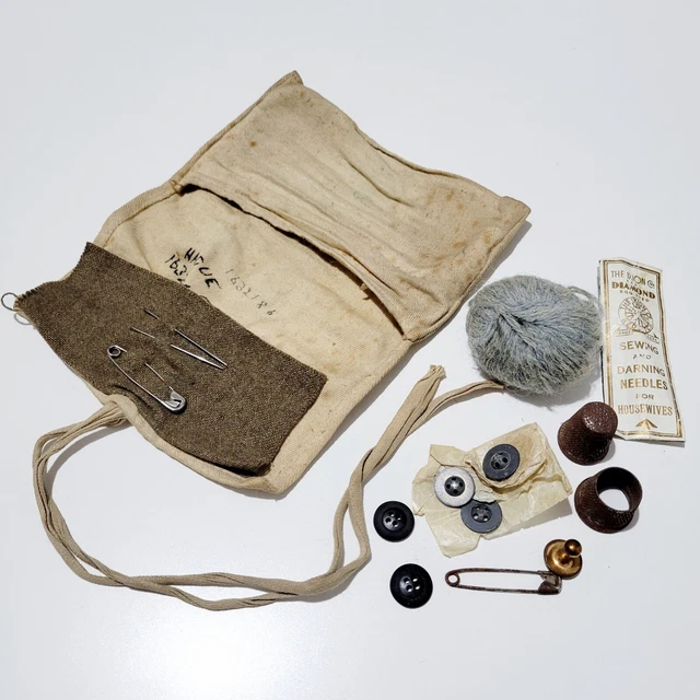 WW2 NAMED HOUSEWIFE Raf Wwii Military Hussif British Military, Sewing ...