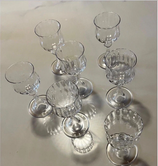 CRISTAL DAUM - 7 Verres à liqueur modèle Vérone TBE EUR 40,00 - PicClick FR