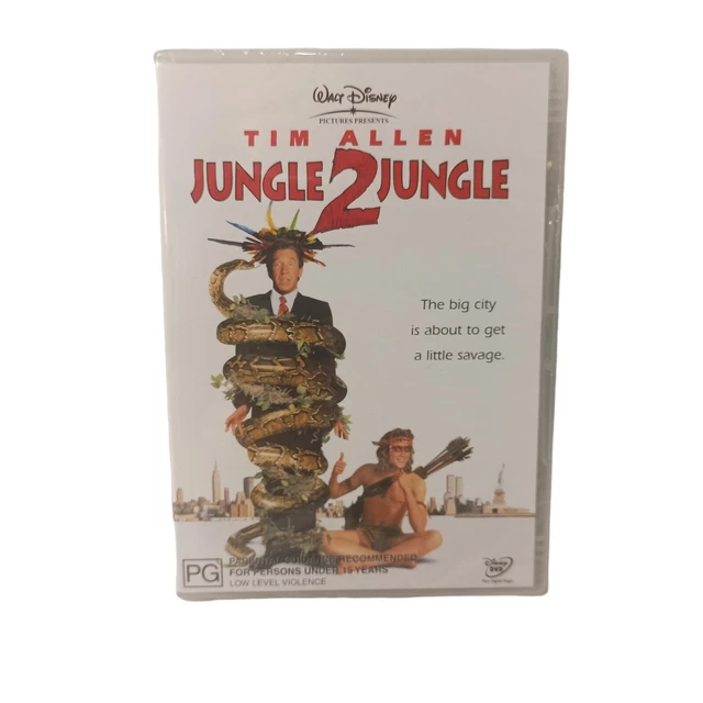 JUNGLE 2 JUNGLE (DVD 1997) Movie Drama Comedy Teen Family Adventure ...