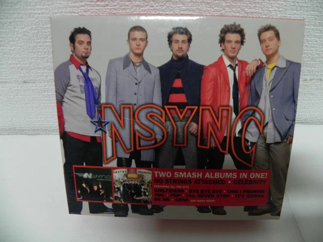 NSYNC TWO SAMSH ALbum In One KOREA 4 CD No Strings Attached Celebrity ...