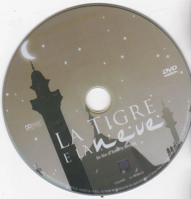 LA TIGRE E la Neve R2 DVD by Roberto Benigni with Nicoletta Braschi ...