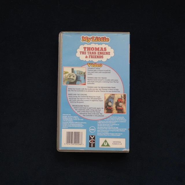 MY LITTLE THOMAS the Tank Engine & Friends VHS - Treat-Size Tape (PAL ...