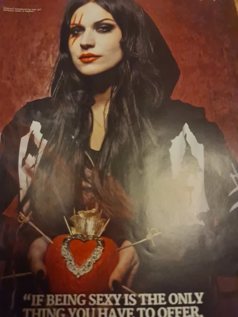LACUNA COIL CRISTINA SCABBIA A4 PAGE POSTER METAL HAMMER MAGAZINE UK ...