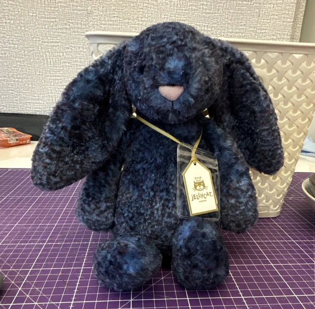 JELLYCAT HOPSCONE LUXE bunny, with Tags £42.30 - PicClick UK