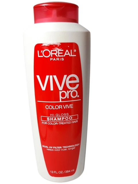 L'ORÉAL PARIS VIVE Pro Color Vive Hi- Gloss Shampoo 13 fl oz Color ...