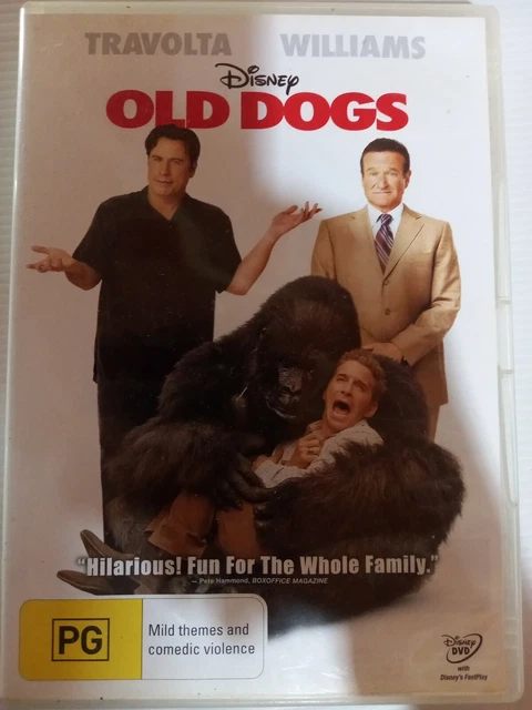 OLD DOGS (DVD, 2009) Disney John Travolta Region 4 Free Postage $10.00 ...
