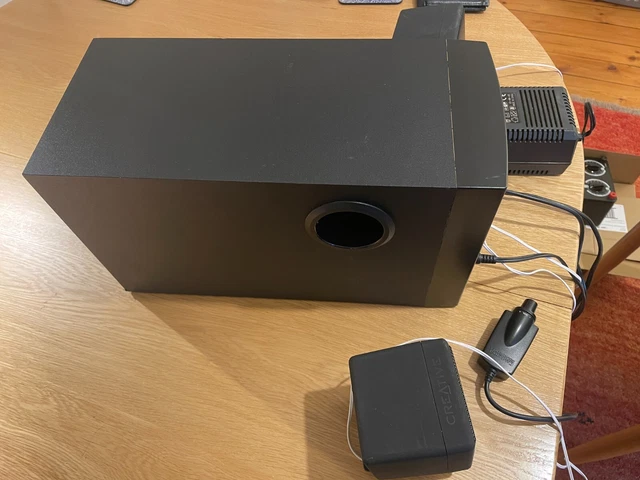 CAMBRIDGE SOUNDWORKS 2.1 Creative Sub Woofer amplifier, dac & Speakers ...