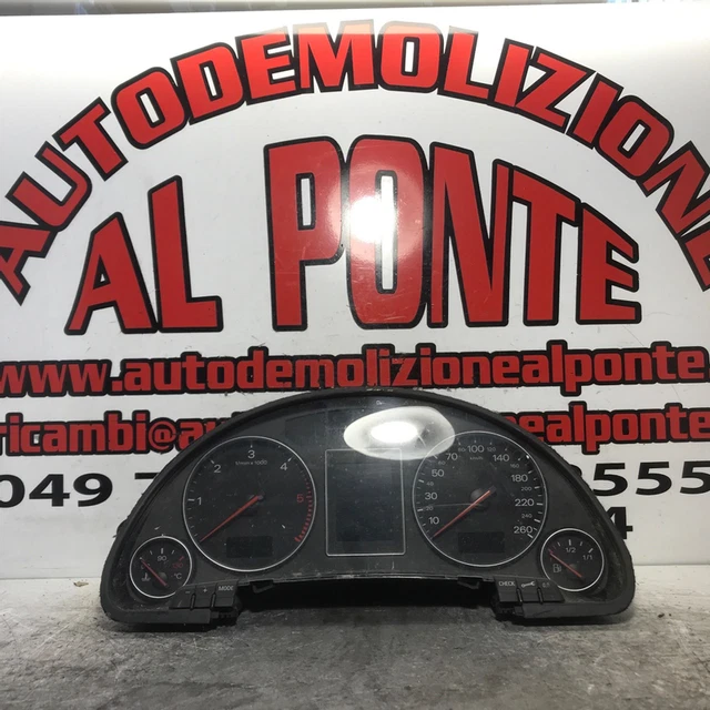 8E0920900FX QUADRO STRUMENTI COMPL. per AUDI A4 (8E) 1.9 TDI SW 2000 ...