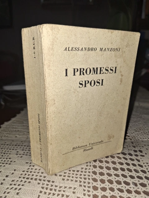 LIBRO I PROMESSI Sposi - Alessandro Manzoni - 1949 EUR 47,00 - PicClick IT