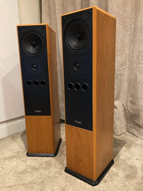 MISSION 752 FREEDOM speakers in Rare Oak Floorstanding Superb Working ...