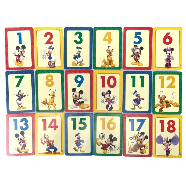 DISNEY JUNIOR MICKEY Mouse Clubhouse Numbers & Counting Learning Game ...