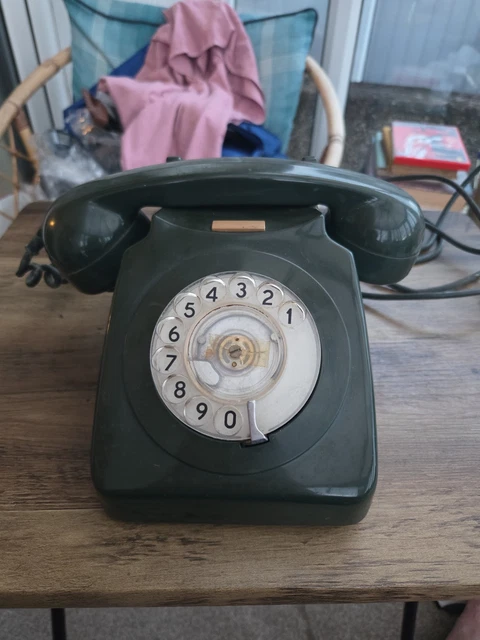 VINTAGE GPO 9112 Rotary Dial Telephone Untested £4.99 - PicClick UK