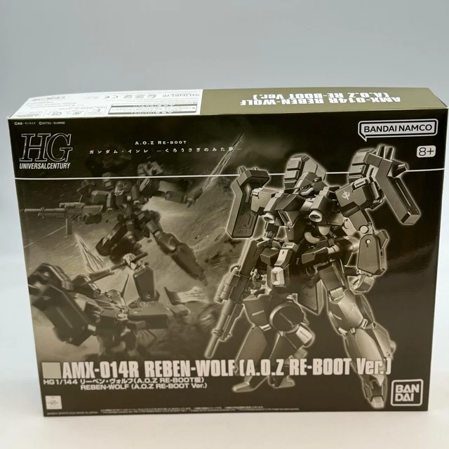 HG 1/144 REBEN Wolf A.O.Z RE-BOOT Ver. AMX-014R Model Kit Bandai EUR 67 ...