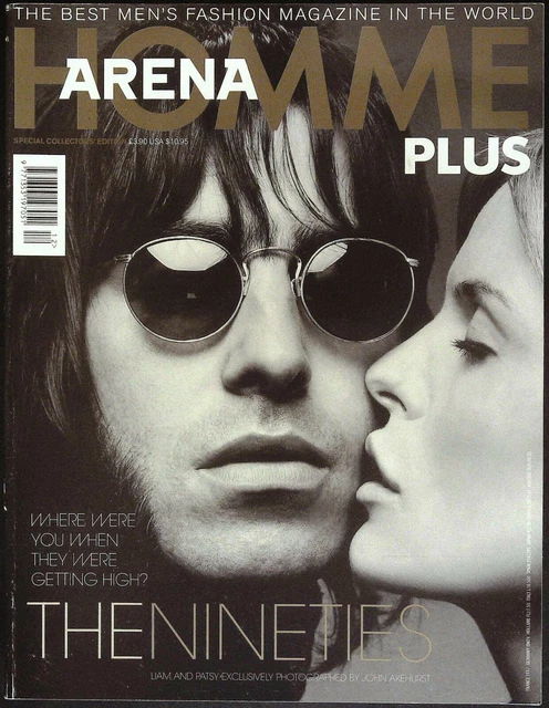 ARENA HOMME PLUS #12 LIAM GALLAGHER &PATSY KENSIT Elton John ALISSA ...