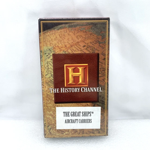 THE HISTORY CHANNEL, The Great Ships Aircraft Carriers (VHS, 1986) New ...
