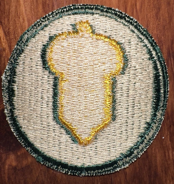 THEATER MADE 87TH infantry division US Army Patch ww2 Original white ...
