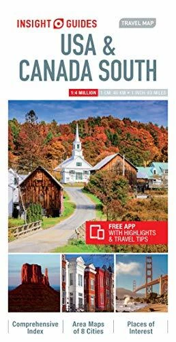 INSIGHT GUIDES VOYAGE Carte USA & Canada Sud (Insight Cartes) EUR 11,83 ...