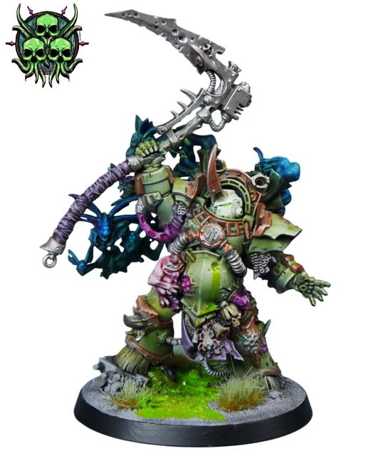 WARHAMMER 40K TYPHUS, HERALD OF THE PLAGUE GOD - Commission Painted Box ...