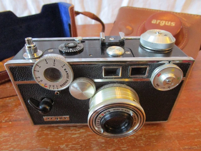 ARGUS CAMERA 1950S C3 Rangefinder 50 mm f/3.5 Untested $18.00 - PicClick