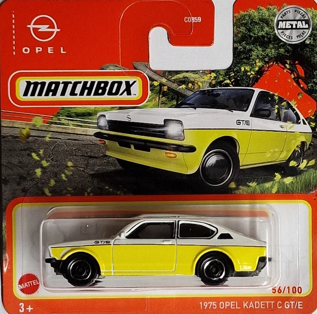 MATCHBOX METAL 2022 1975 Opel Kadett C Gt/E EUR 19,90 - PicClick IT