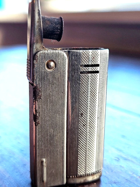 RARE VINTAGE IMCO STREAMLINE 6800 Military Petrol Lighter in Working ...