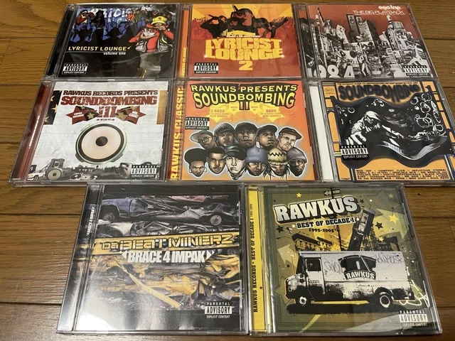 RAWKUS RECORDS HIP Hop Vinyl 8-Album Set Classic 90S Collection Golden ...