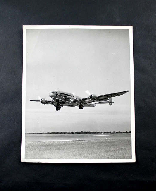 PHOTO AVION AIRCRAFT AIRPLANE LOCKHEED SUPER CONSTELLATION BOAC ...