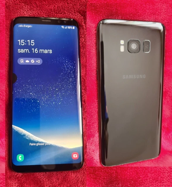 Smartphone Samsung Galaxy S8 Sm G950f 64 Go Noir Débloqué Eur 65