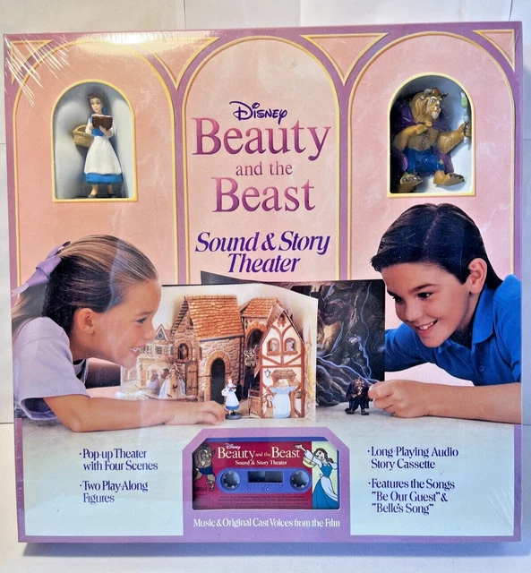 VINTAGE DISNEY BEAUTY And The Beast Sound & Story Theatre New Sealed ...